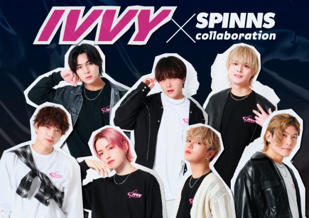 Dance&Vocalグループ「IVVY」とのコラボアイテム発売決定！ さらに！ポストカードお渡し会の来店イベントも開催！ | SPINNS